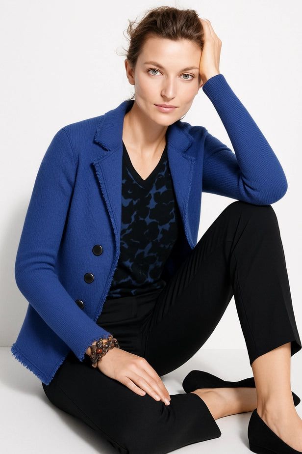 Fringe Trim Jacket - 2 Colors – Ginger Howard Selections