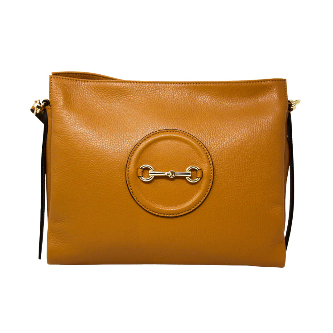 Italian Leather Shoulder Handbag - 2 Colors – Ginger Howard Selections